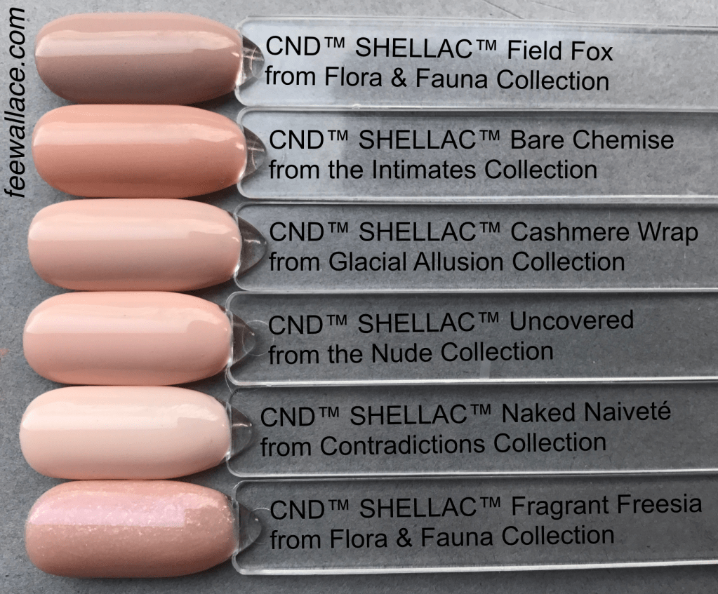 CND™ NUDE Collection – SHELLAC™ & VINYLUX™ – Fee Wallace Online