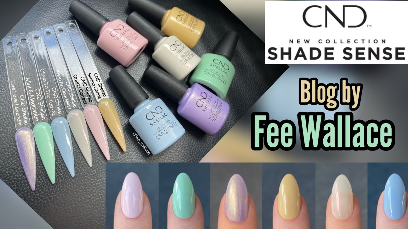CND Spring 2023 – SHADE SENSE COLLECTION – Shellac & Vinylux – Fee Wallace Online