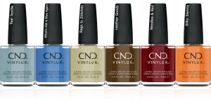 CND Shellac Upcycle Chic Collection Swatch Colour Comparisons Fall 2023 ...